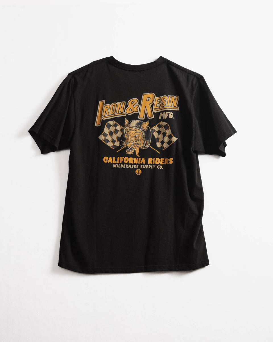 California Riders Pocket Tee – Iron & Resin